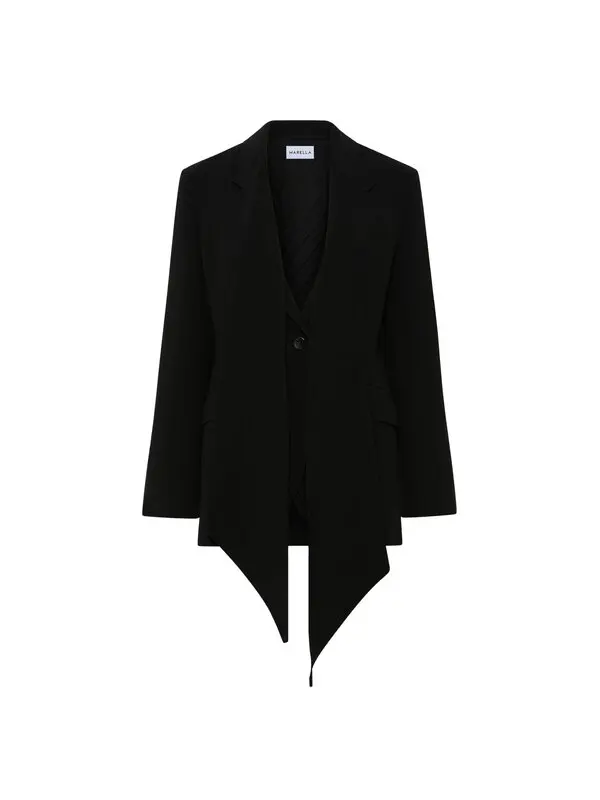 Marella Single-breasted Blazer With Notched Lapel
