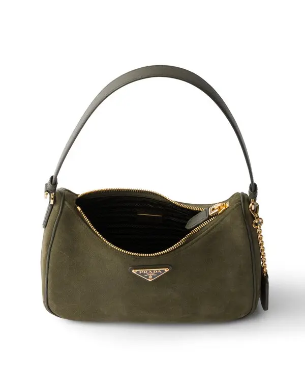 Prada Re-edition 2005 Suede Mini-bag - Green