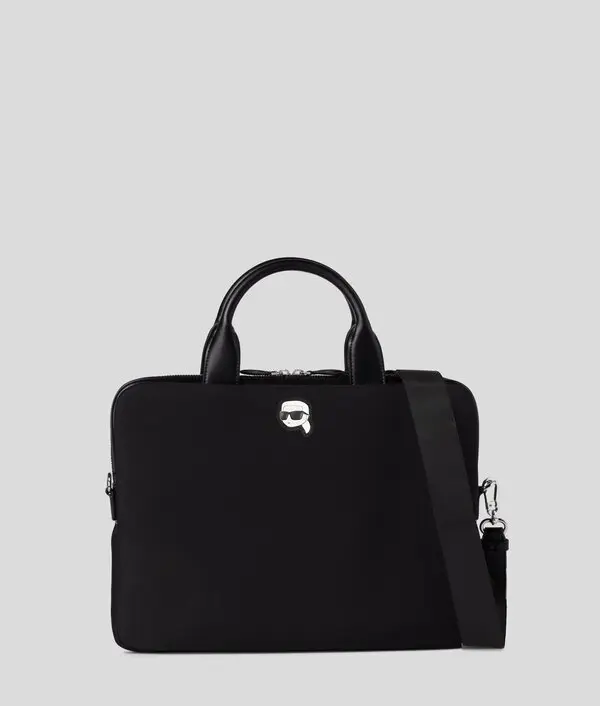Karl Lagerfeld Ikon Laptop Bag - Black