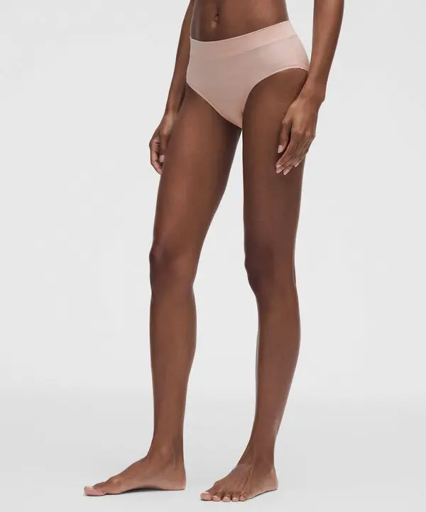 Lululemon Underease High-rise Bikini Underwear - Misty Shell