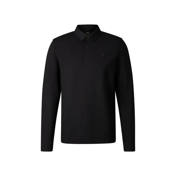 Bogner Timon Polo Long-sleeved Top - Black