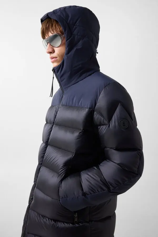 Bogner Herby Down Jacket With Adjustable Hood And Drawstring Hem