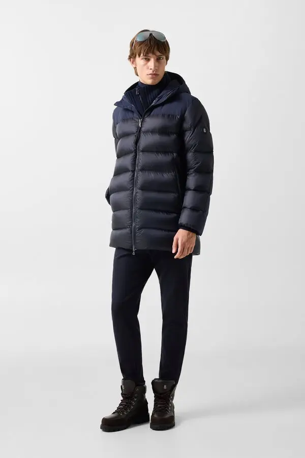 Bogner Herby Down Jacket With Adjustable Hood And Drawstring Hem