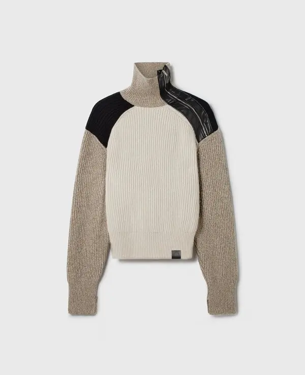 Stella McCartney Block Panelled Knit Jumper