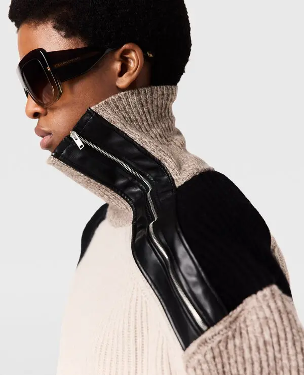 Stella McCartney Block Panelled Knit Jumper
