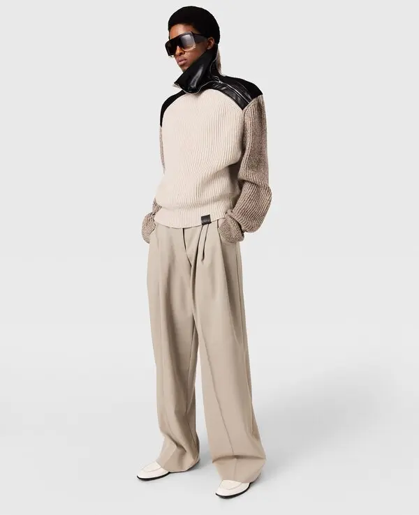 Stella McCartney Block Panelled Knit Jumper