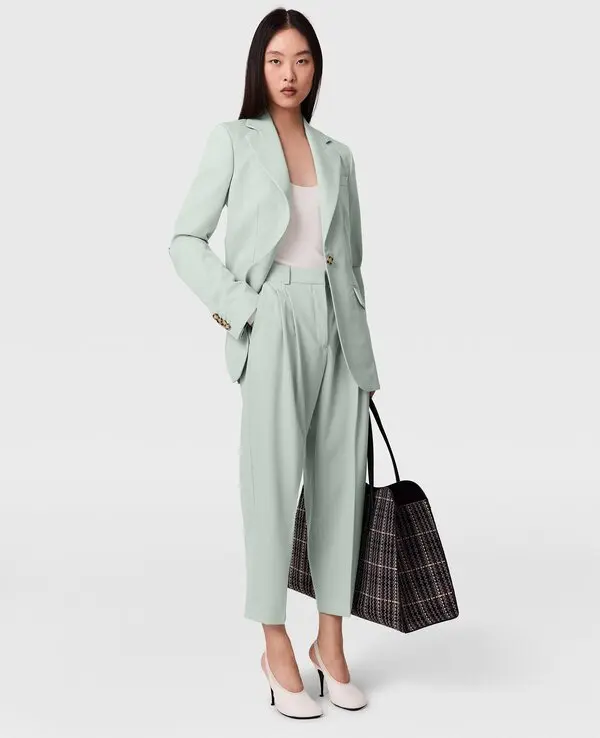 Stella McCartney Balloon Tailored Wool Trousers