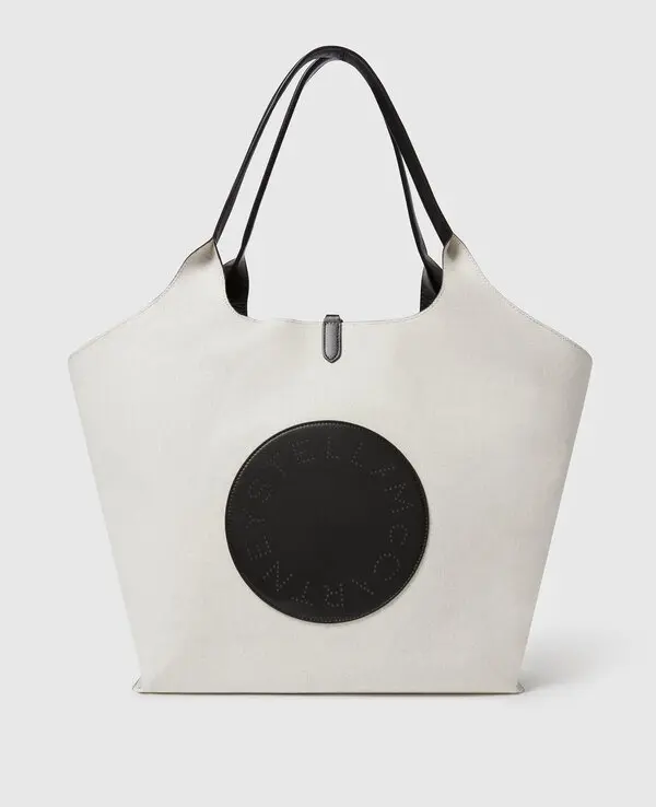 Stella McCartney Logo Reversible Tote Bag - Black