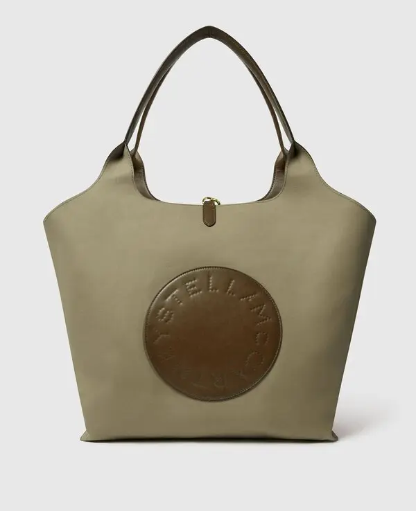 Stella McCartney Logo Reversible Tote Bag - Brown