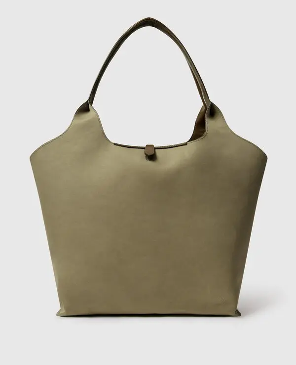 Stella McCartney Logo Reversible Tote Bag - Brown