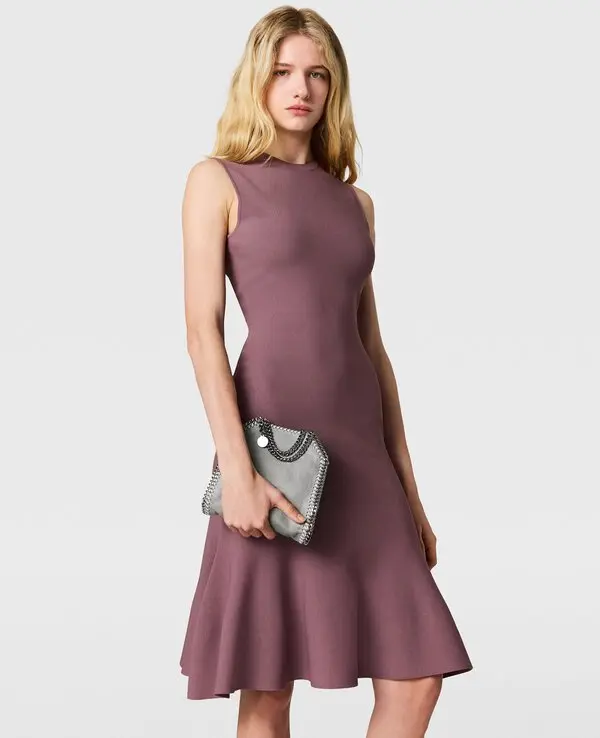 Stella McCartney Compact Knit Peplum Dress