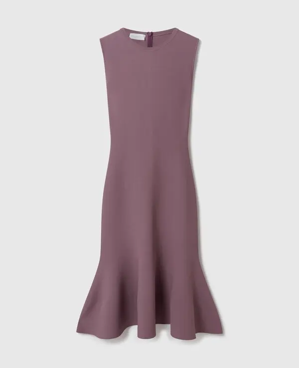 Stella McCartney Compact Knit Peplum Dress
