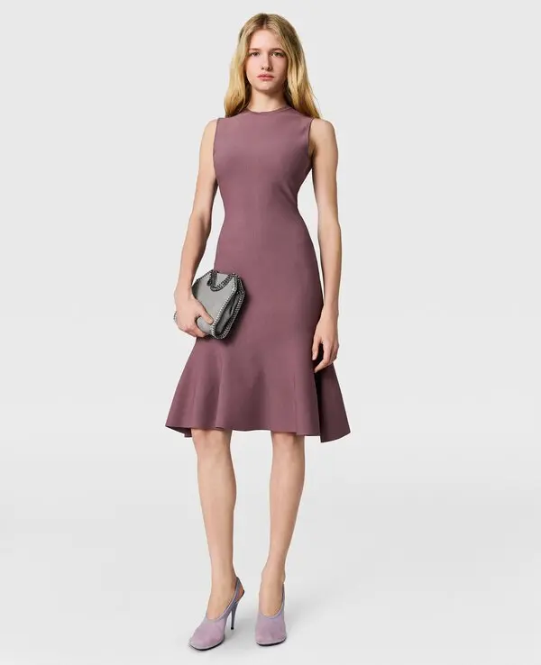 Stella McCartney Compact Knit Peplum Dress