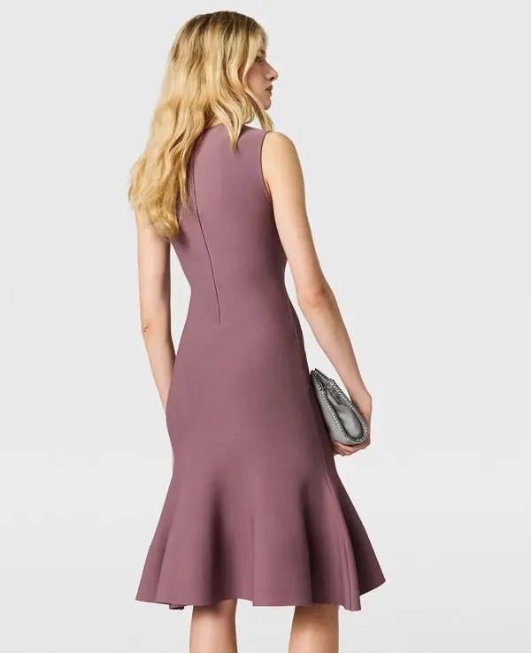 Stella McCartney Compact Knit Peplum Dress
