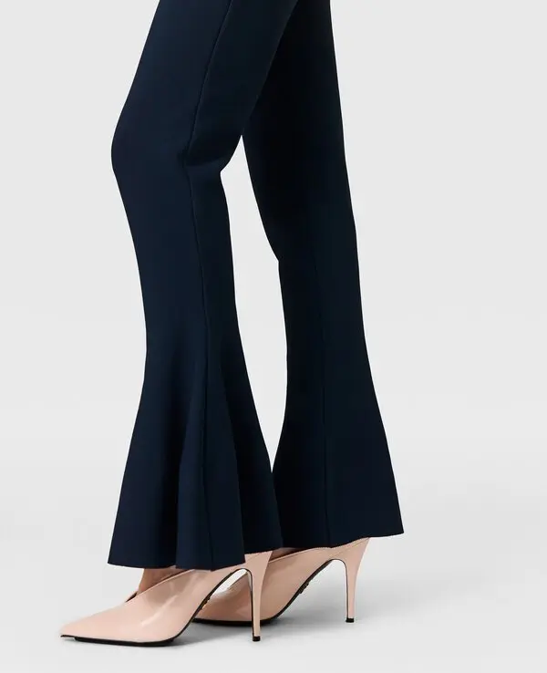 Stella McCartney Compact Knit Peplum Trousers