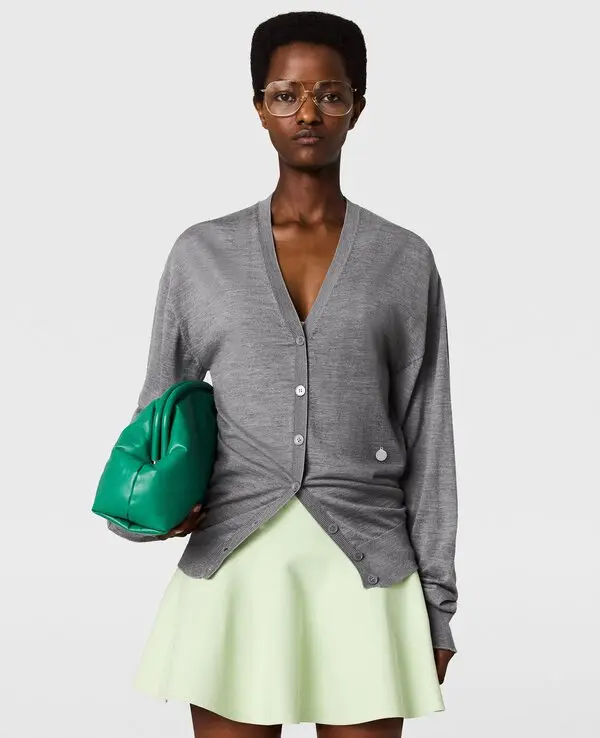 Stella McCartney Lightweight Wool Knit Cardigan
