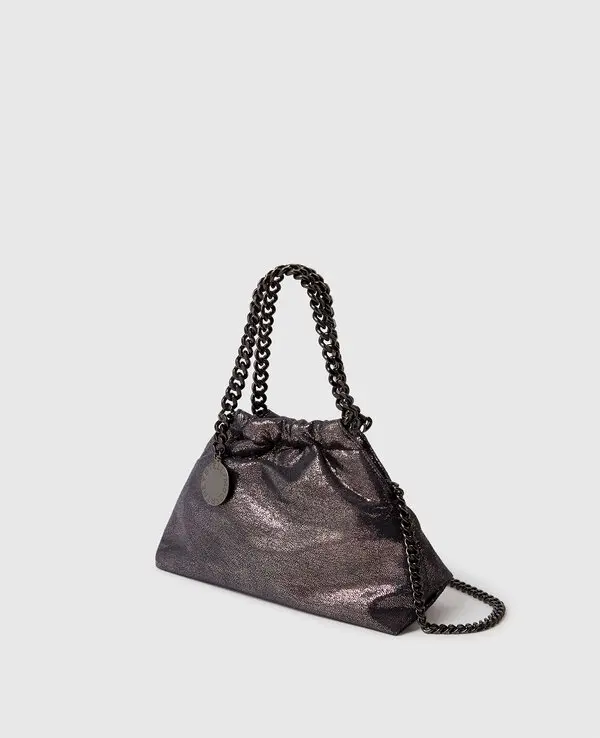 Stella McCartney Falabella Mini Drawstring Bag - Black