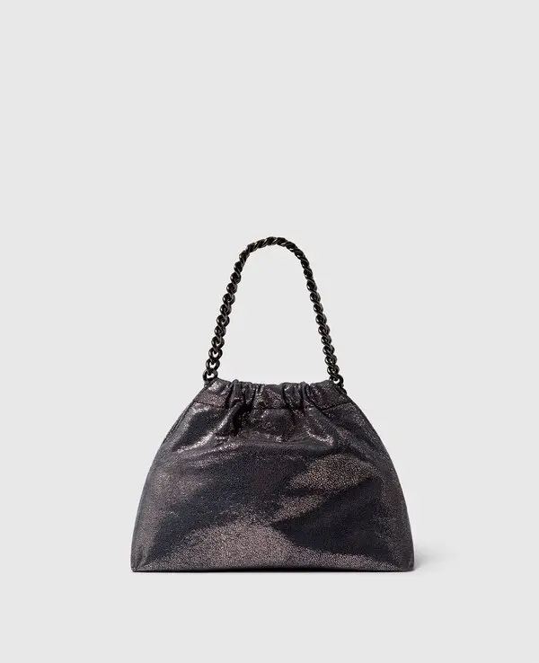Stella McCartney Falabella Mini Drawstring Bag - Black