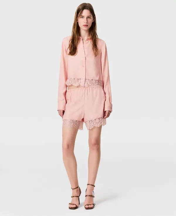 Stella McCartney Lace-trimmed Shirt
