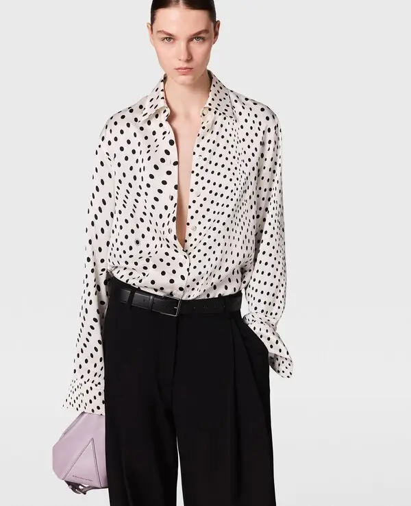 Stella McCartney Polka Dot Viscose Shirt