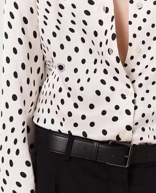 Stella McCartney Polka Dot Viscose Shirt