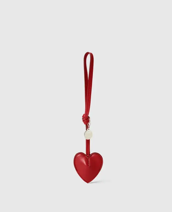 Stella McCartney Heart Charm Keyring