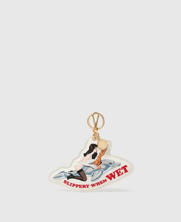 Stella McCartney Jeff Koons Slippery When Wet Keyring