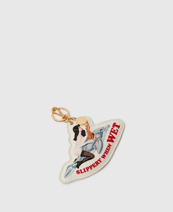Stella McCartney Jeff Koons Slippery When Wet Keyring