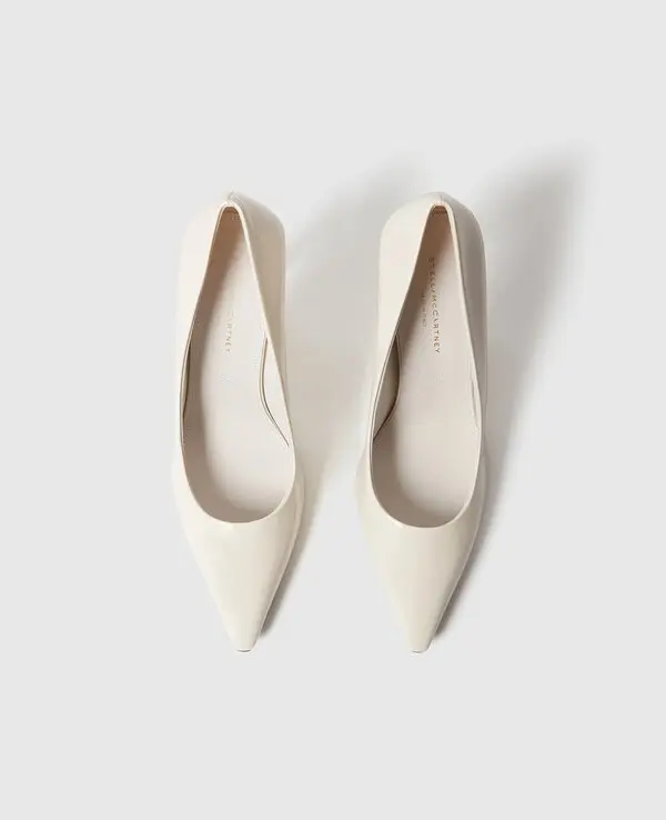 Stella McCartney Elsa Patent Pumps - Ivory