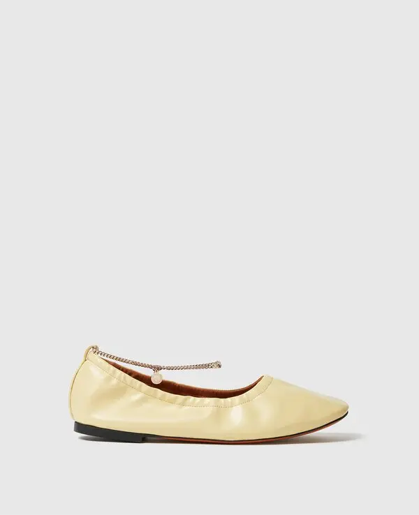 Stella McCartney Chain-detail Ballerina Flats