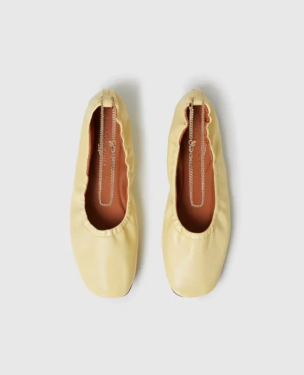 Stella McCartney Chain-detail Ballerina Flats