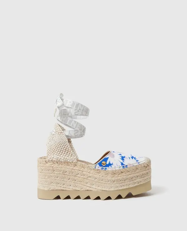 Stella McCartney Gaia Daisy Print Espadrilles