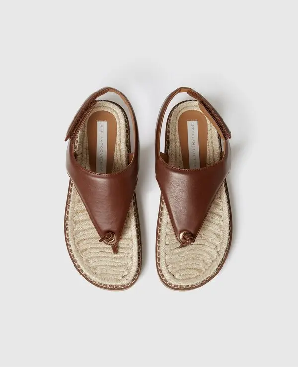 Stella McCartney Gaia Thong Flat Sandals