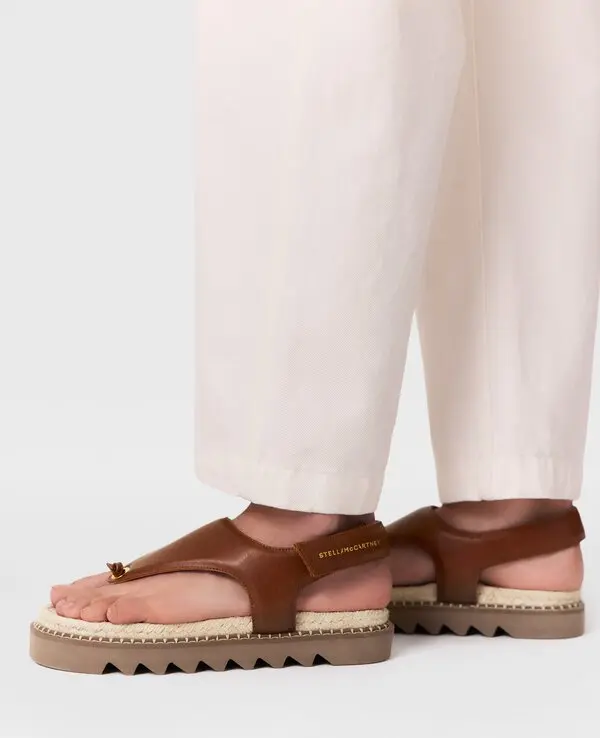 Stella McCartney Gaia Thong Flat Sandals