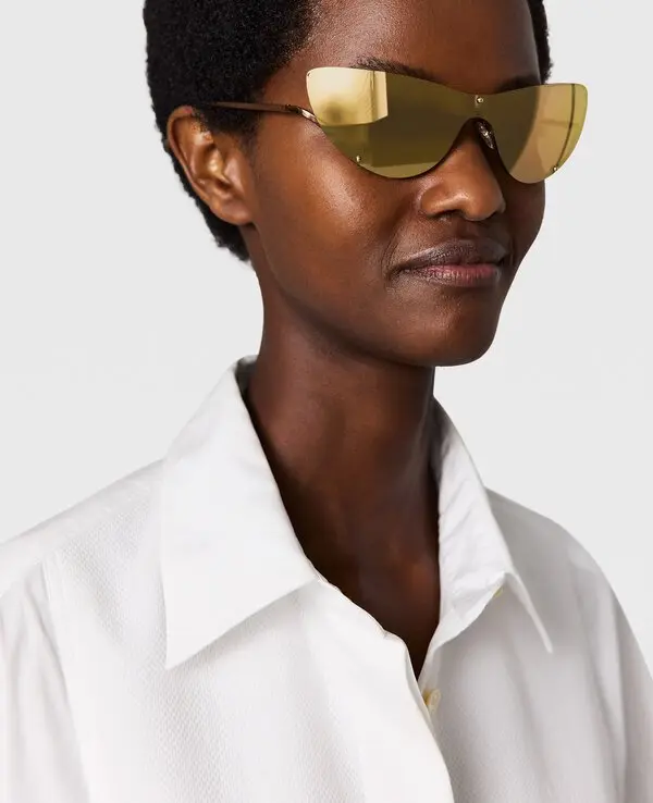 Stella McCartney Translucent Cat-eye Sunglasses - Brown