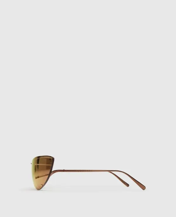 Stella McCartney Translucent Cat-eye Sunglasses - Brown