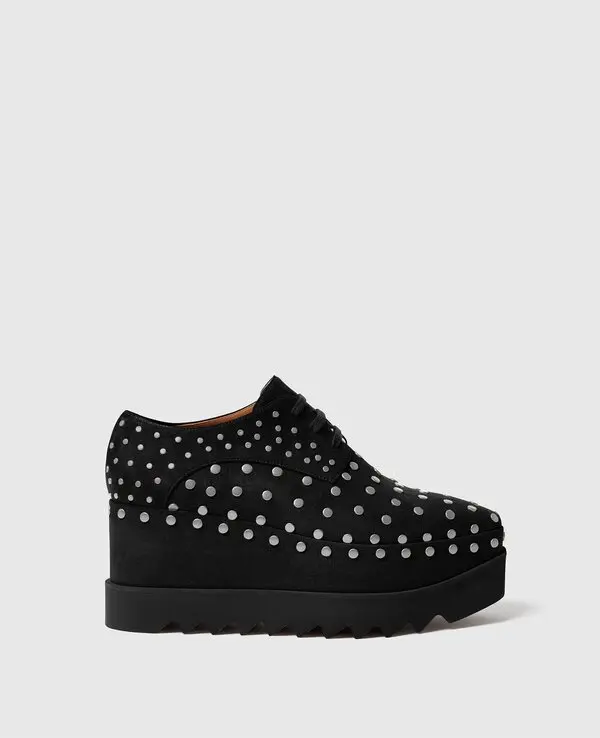 Stella McCartney Elyse Studded Platform Shoes