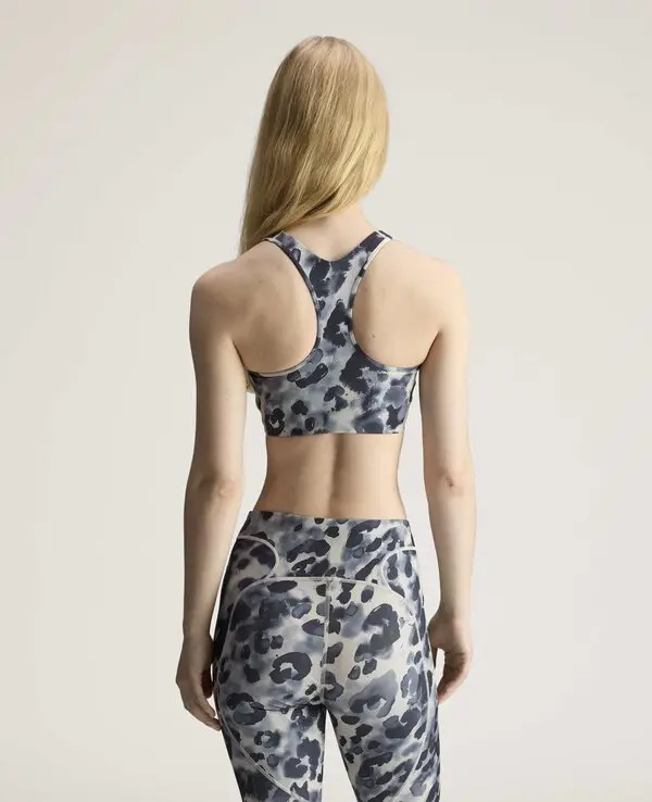 Stella McCartney Truepurpose Leopard Print Power Impact Training Bra
