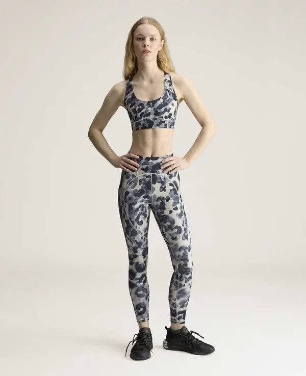 Stella McCartney Truepurpose Leopard Print Power Impact Training Bra