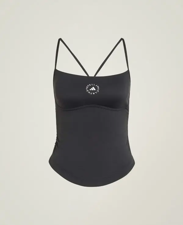 Stella McCartney Spaghetti Strap Tank Top - Black