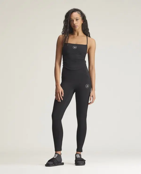 Stella McCartney Spaghetti Strap Tank Top - Black