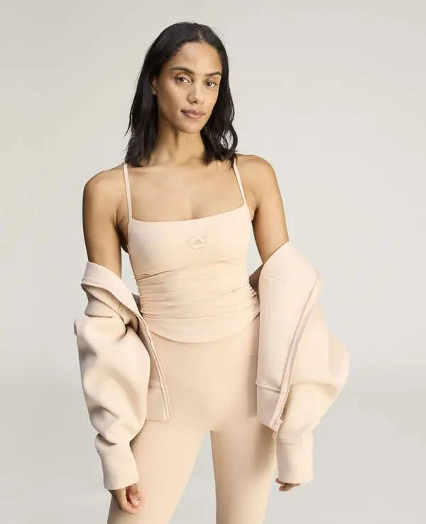 Stella McCartney Studio Spaghetti Strap Tank - Peach