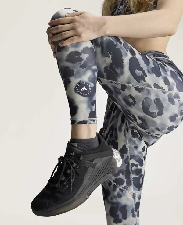 Stella McCartney Truepurpose Leopard Print Training 7/8 Leggings