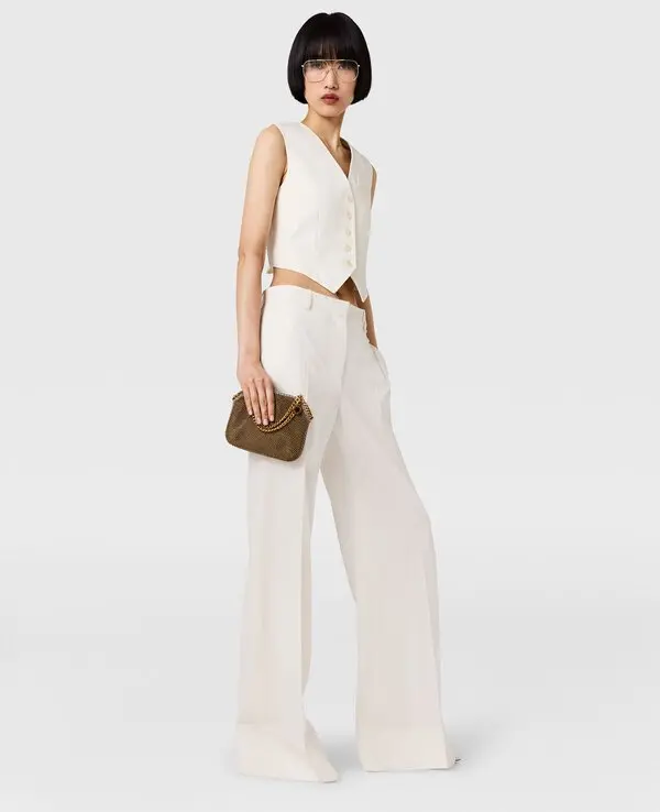 Stella McCartney High-rise Bootcut Wool Trousers