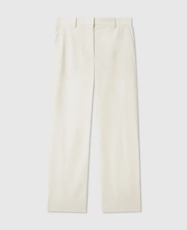 Stella McCartney Washed Cotton Straight Trousers