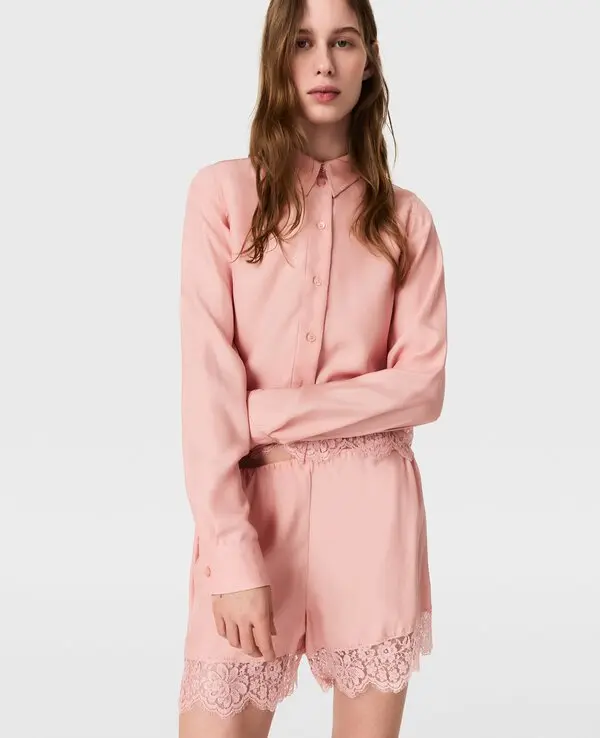 Stella McCartney Lace-trimmed Shorts