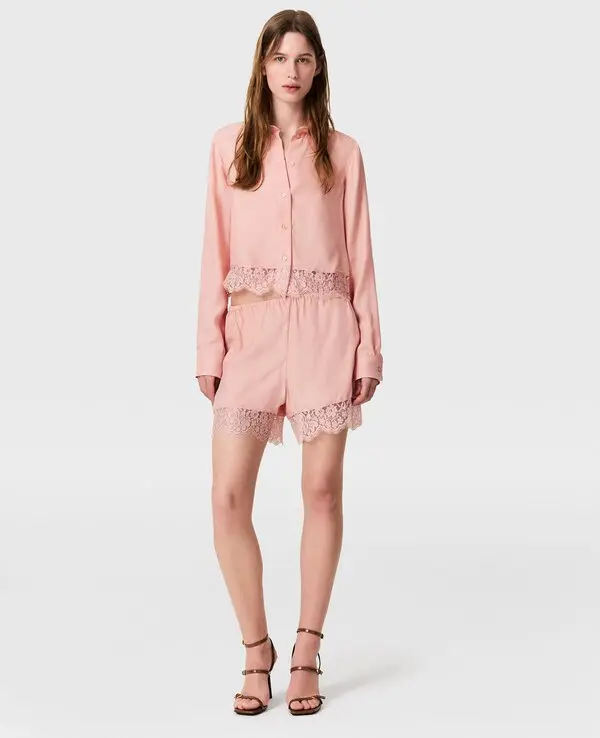 Stella McCartney Lace-trimmed Shorts