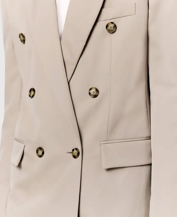 Stella McCartney Double-breasted Wool Blazer