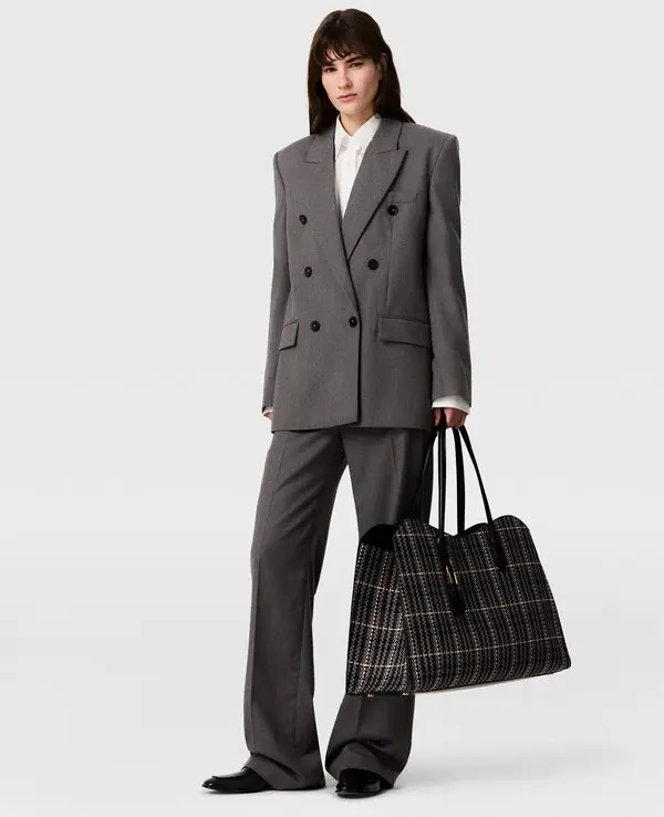 Stella McCartney Double-breasted Flannel Blazer