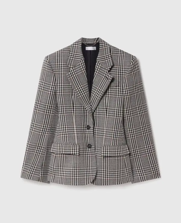 Stella McCartney Checked Wool Blazer